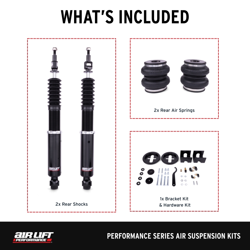 Volkswagen GTI Suspension Kit - Rear - Air Lift - Performance with Air ...