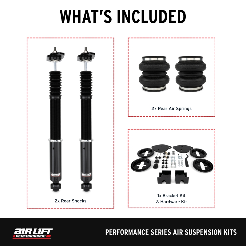 Chrysler 300 Suspension Lift Kit - Rear - Air Lift - Double-bellows Air ...