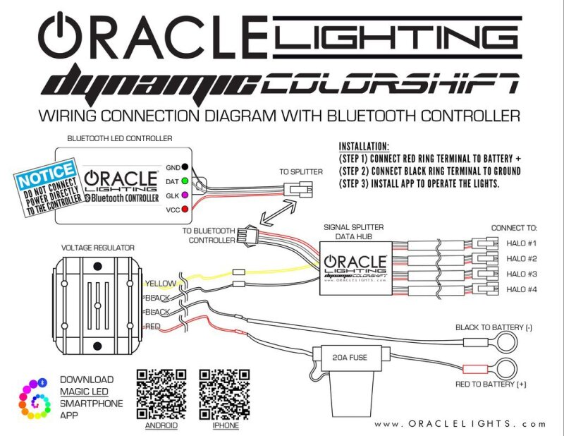 Dodge Durango Headlight DRL Upgrade Kit - ORACLE Lighting - ColorSHIFT ...