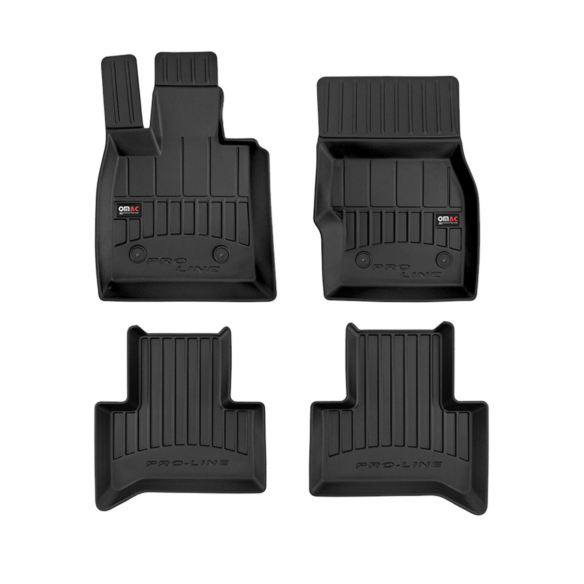 Alfa Romeo Stelvio Floor Mat - Omac - Proline Premium TPE - Black , 0106454