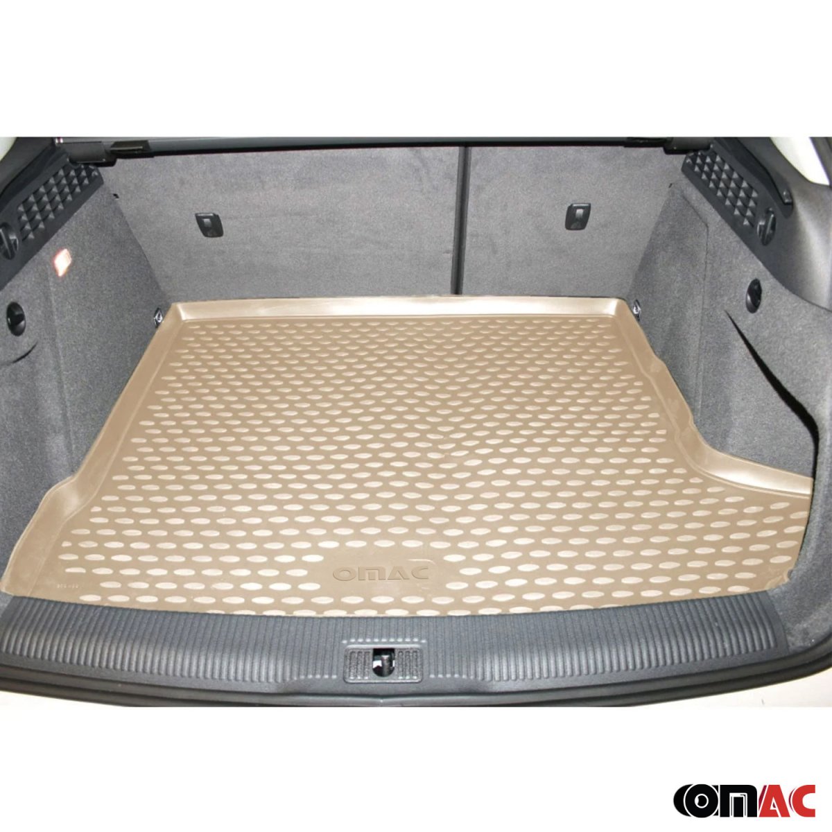 BMW 3 Series Trunk Mat - Omac USA - TPE - Beige - '04-'12, 1203250BG