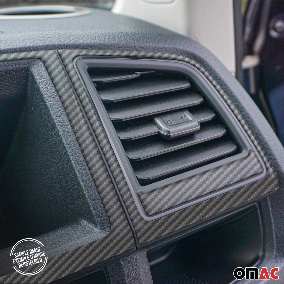 BMW X3 Dashboard Kit - Omac USA - 12 Pcs - Carbon Look - '10-'17, 121034314