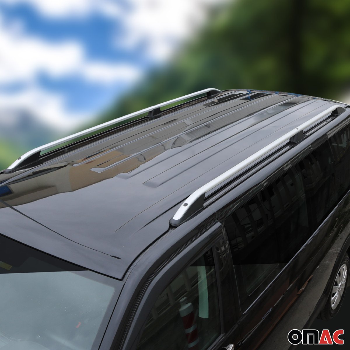 Ford Transit Connect Roof Rails - Omac USA - Elegance Alu - Gray - '10 ...