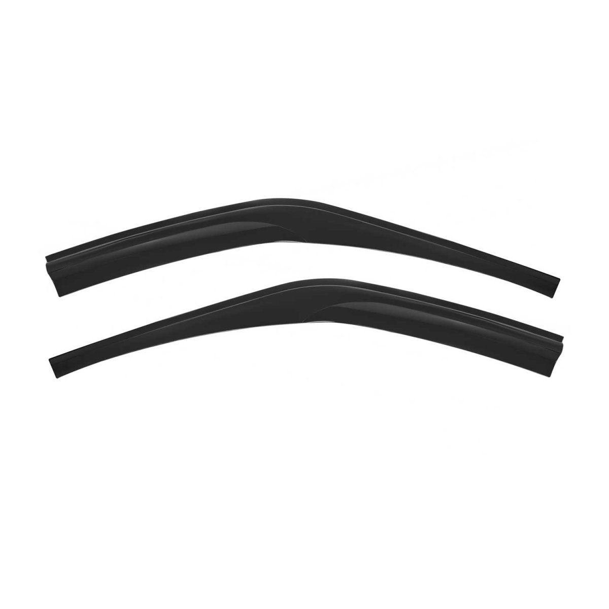 Ford Transit Wind Deflector - Omac USA - Acrylic 2 Pcs - Black - '14 ...
