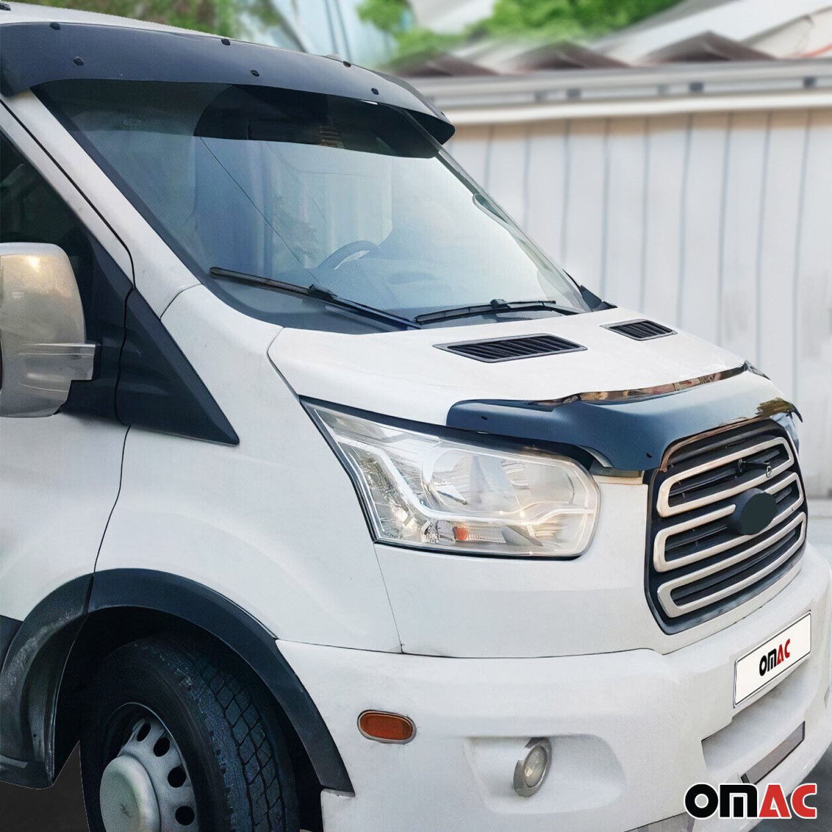 Ford Transit Sun Deflector + Hood Deflector - Omac USA - KIT - 2014 ...
