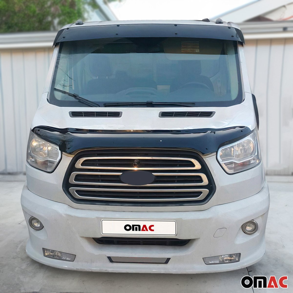 Ford Transit Sun Deflector + Hood Deflector - Omac USA - KIT - 2014 ...