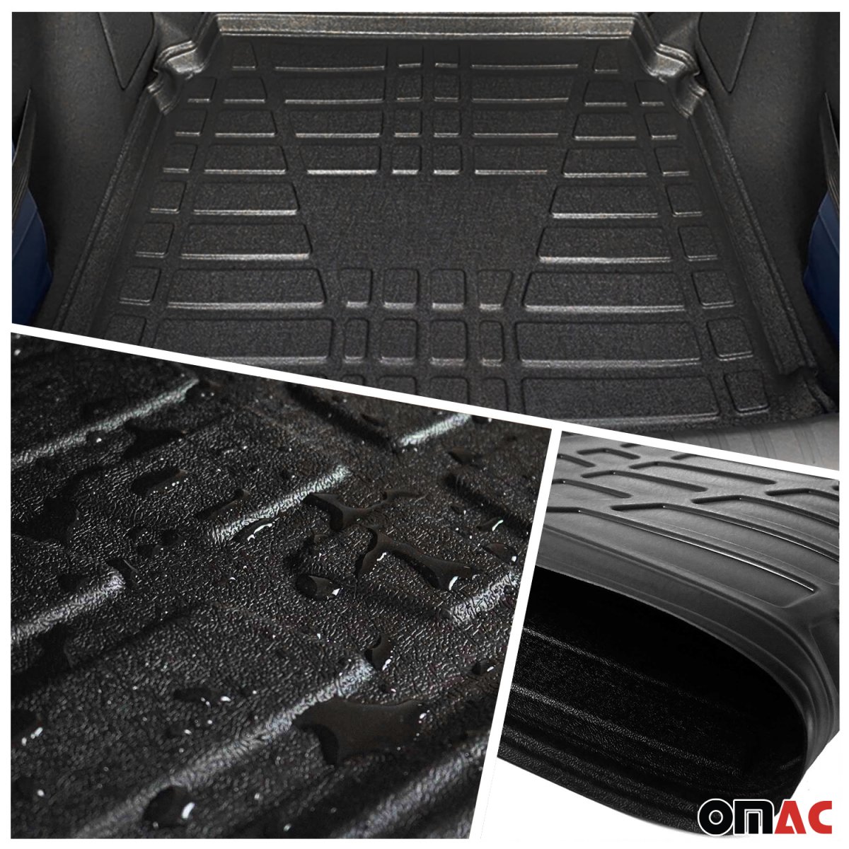 Toyota RAV4 Floor-Trunk Mats - Omac USA - El-Toro & YPS - Black - 2019 ...