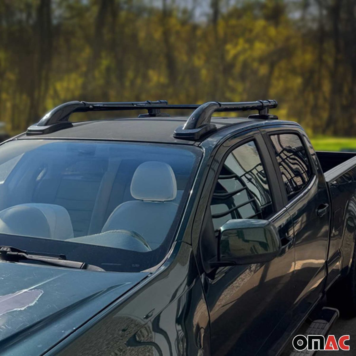 Chevrolet Colorado Roof Rails - Omac USA - Shark Alu - Black - 2023 ...