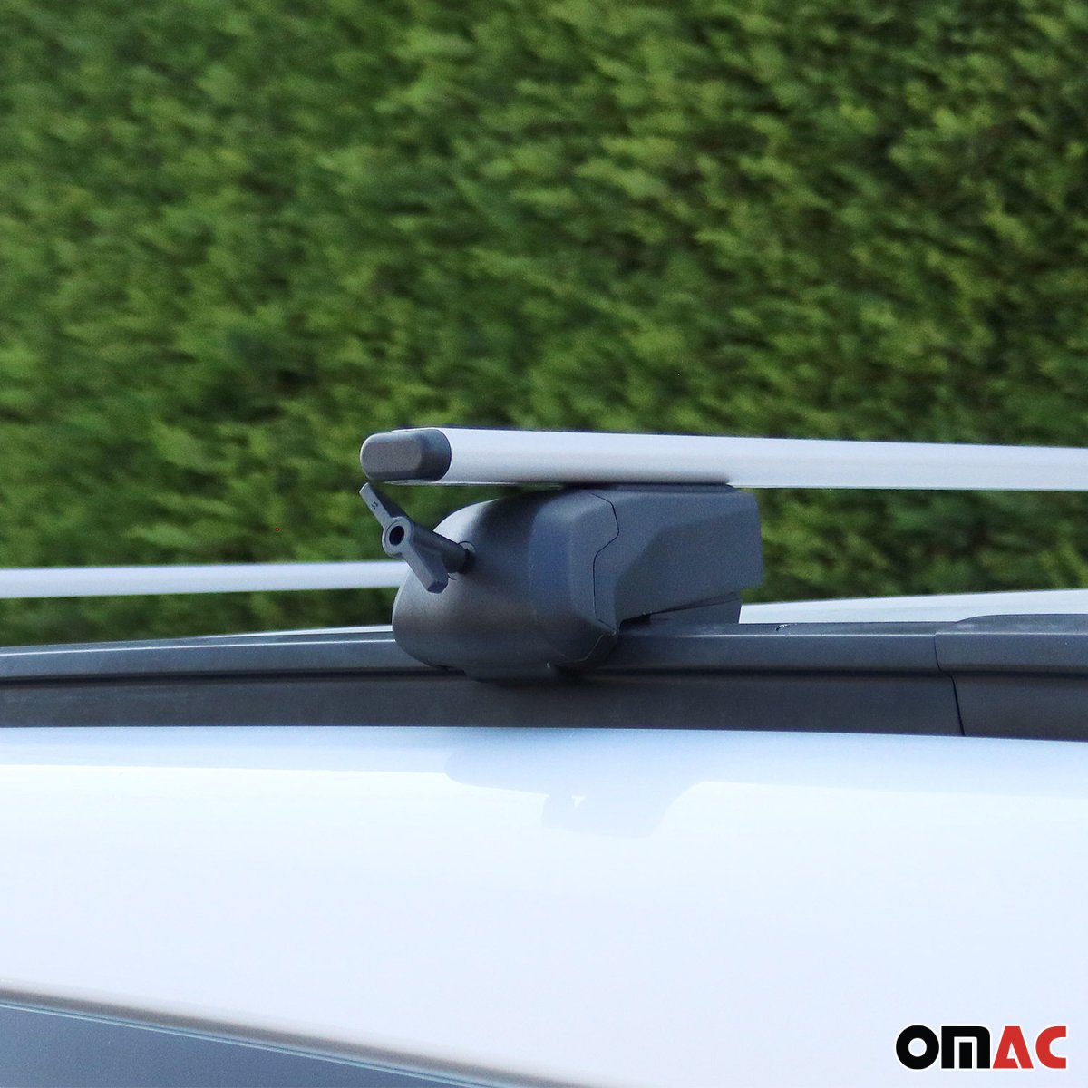 Jaguar F-PACE Roof Racks - Omac USA - Solid-Beta V2 - Gray - 2016, U028688