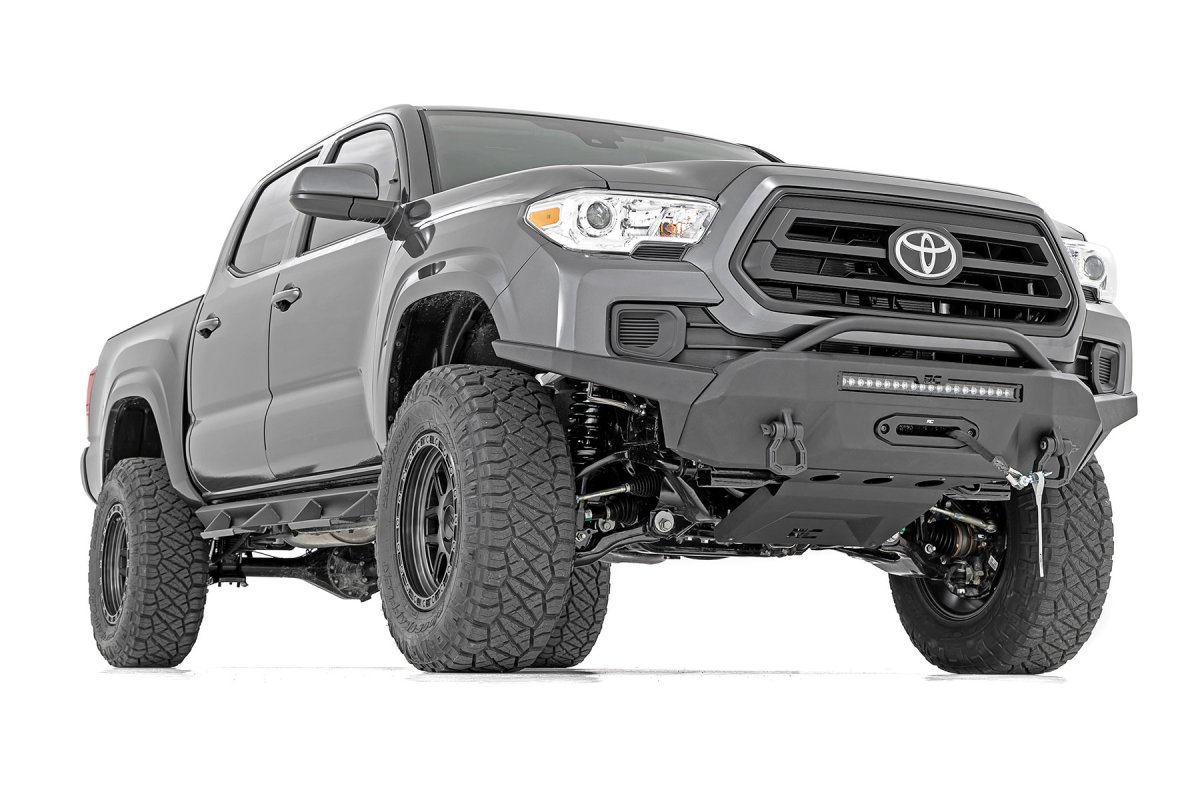 Toyota Tacoma Front Bumper - Rough Country - Hybrid with 20" DRL LED ...
