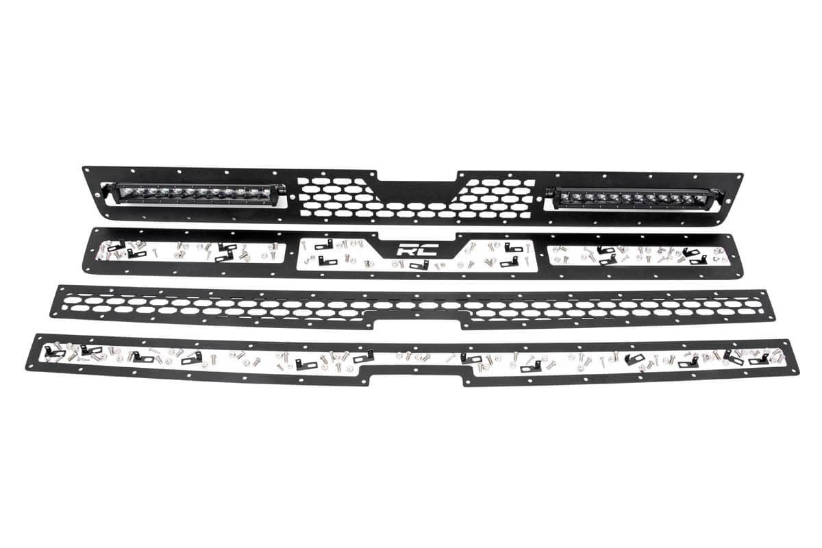 Chevrolet Silverado 2500 HD Mesh Grille - Rough Country - 12" Single ...