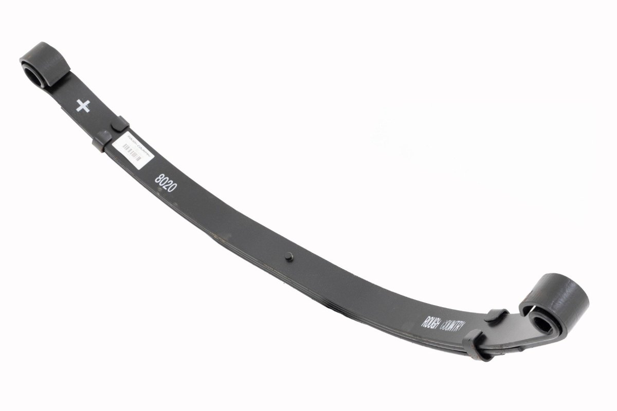 Jeep CJ7 Rear Leaf Springs - Rough Country - 4" Lift - '76-'86, 8020Kit