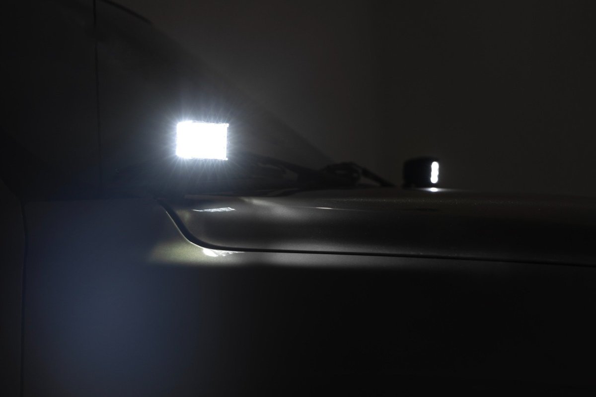 Chevrolet Silverado 1500 LED Light Kit - Ditch Mount - Rough Country ...