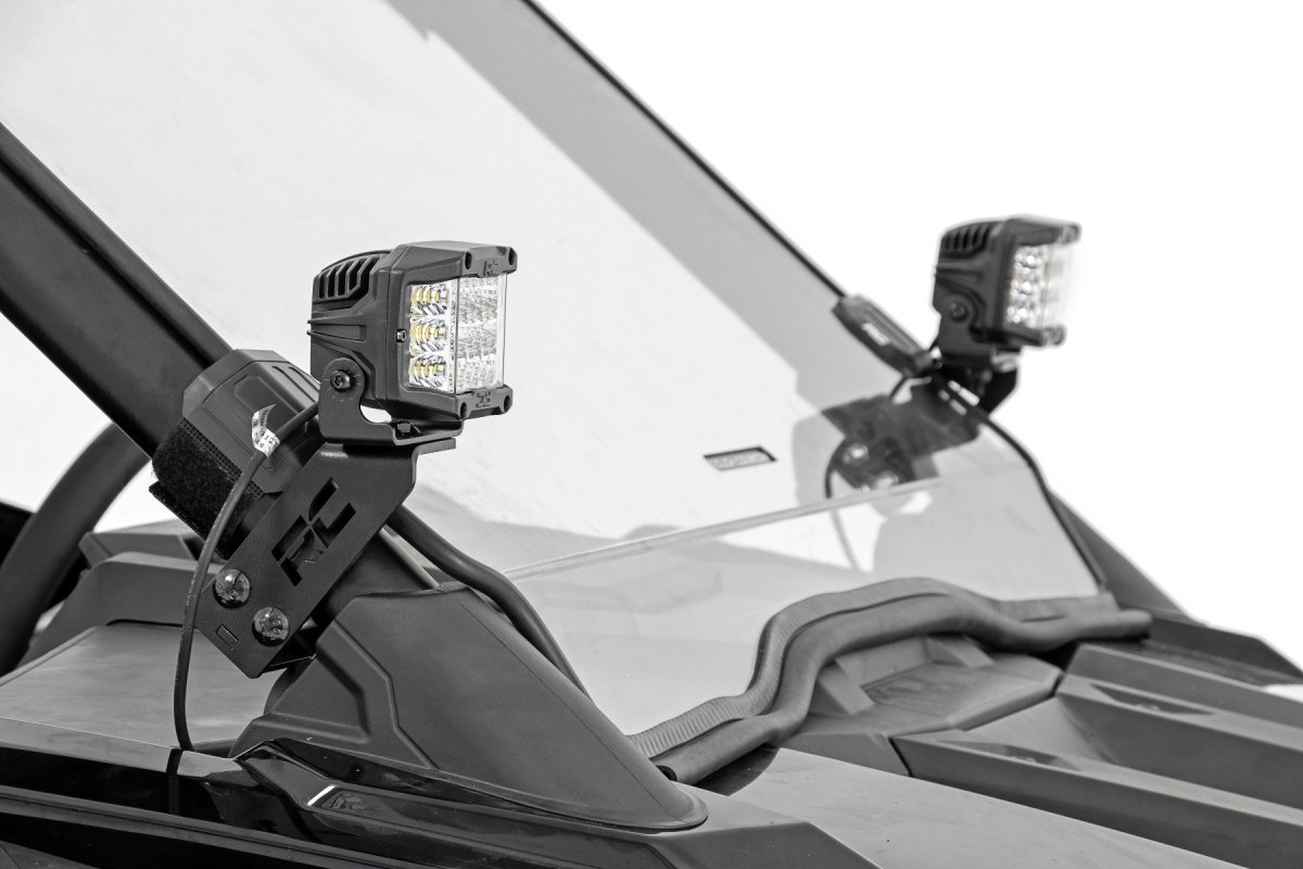 Polaris RZR PRO XP Premium LED Light Kit - Rough Country - 2" Spot, "A ...