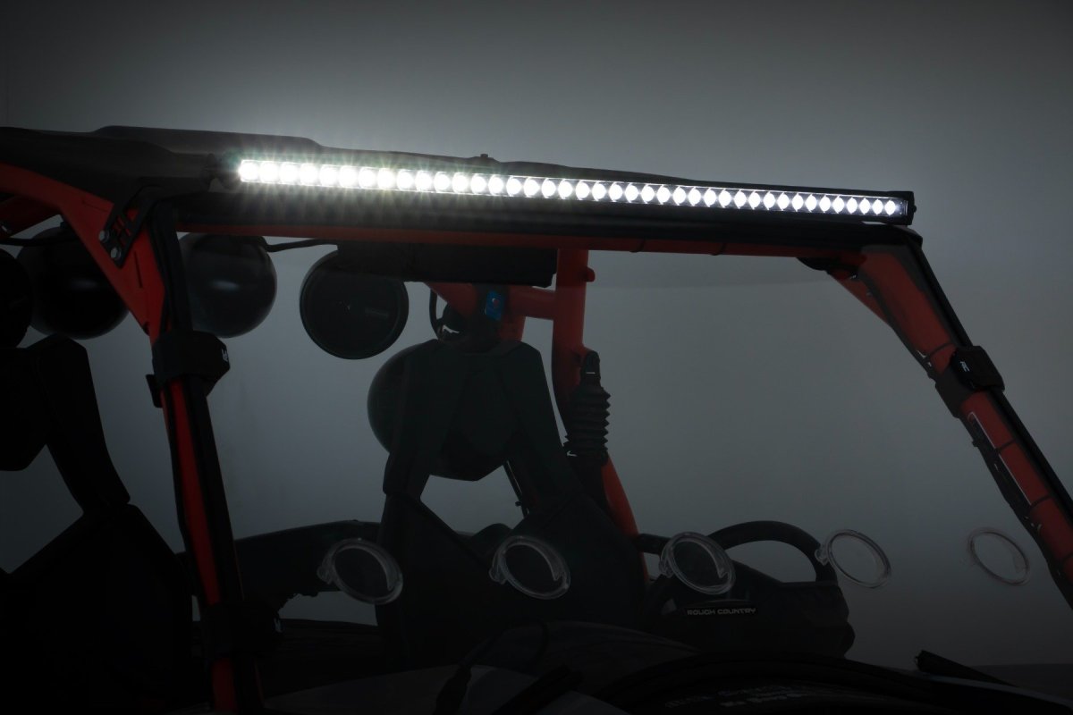 Can-Am Maverick Max 1000R Turbo LED Light Kit - Front - Rough Country ...