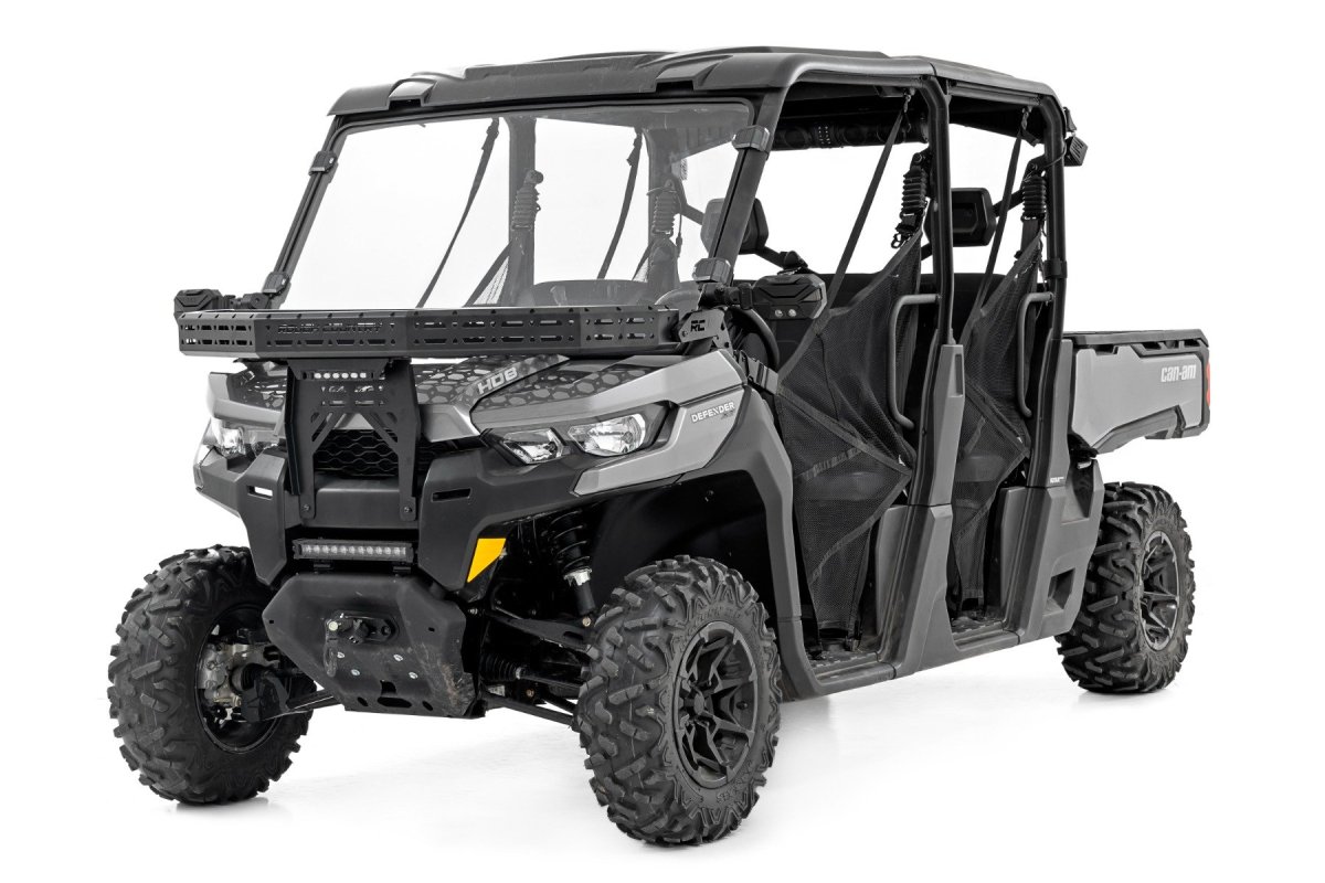 Can-Am Defender DPS HD8 CAB Front Cargo Rack - Rough Country - 2021, 97074