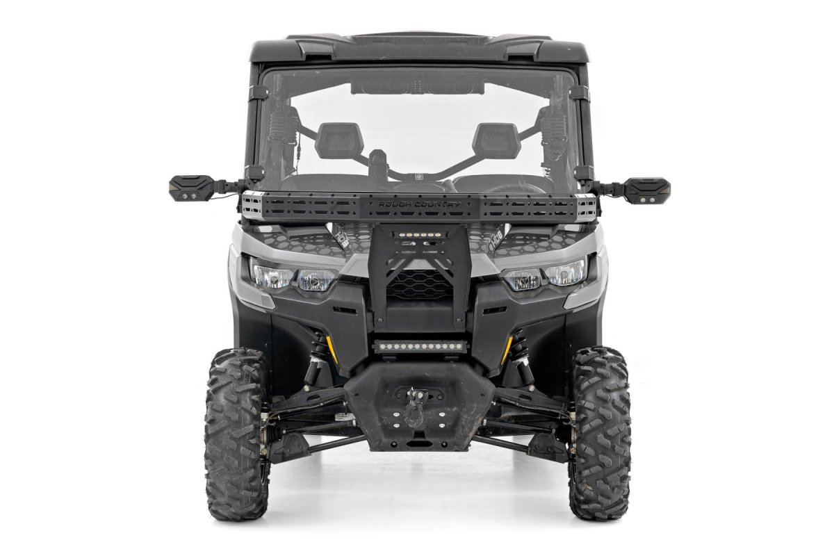 Can-Am Defender XT HD8 Front Cargo Rack - Rough Country - '16-'21, 97074