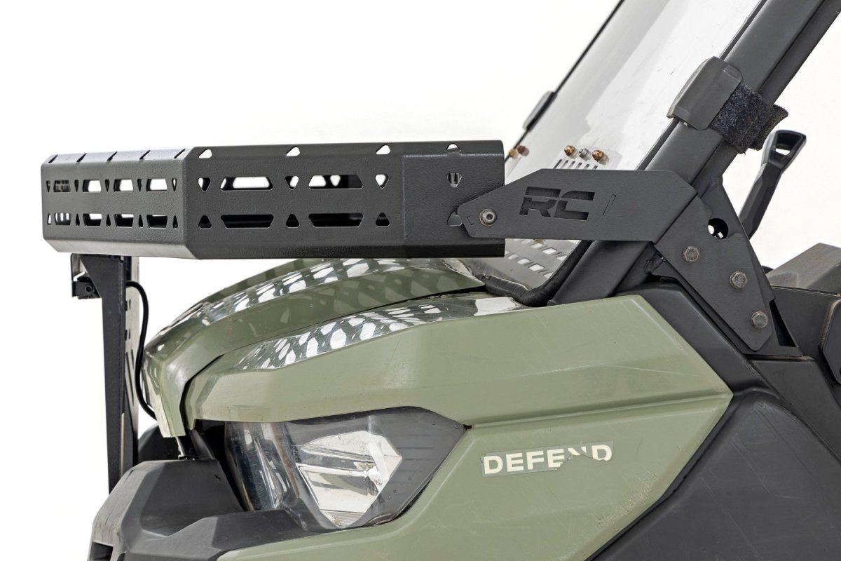 Can-Am Defender HD8 Front Cargo Rack - Rough Country - '16-'20, 97074