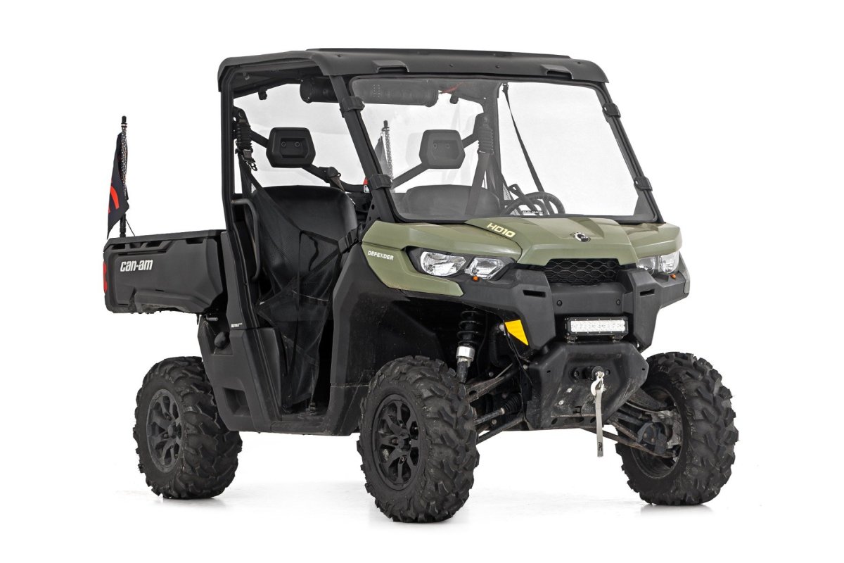 Can-Am Defender XT HD8 UTV Roof - 2-Door - Rough Country - Molded - '16 ...