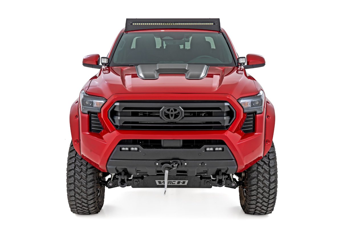 Toyota 4Runner Hood Scoop - Rough Country - Rough Country - Matte Black ...