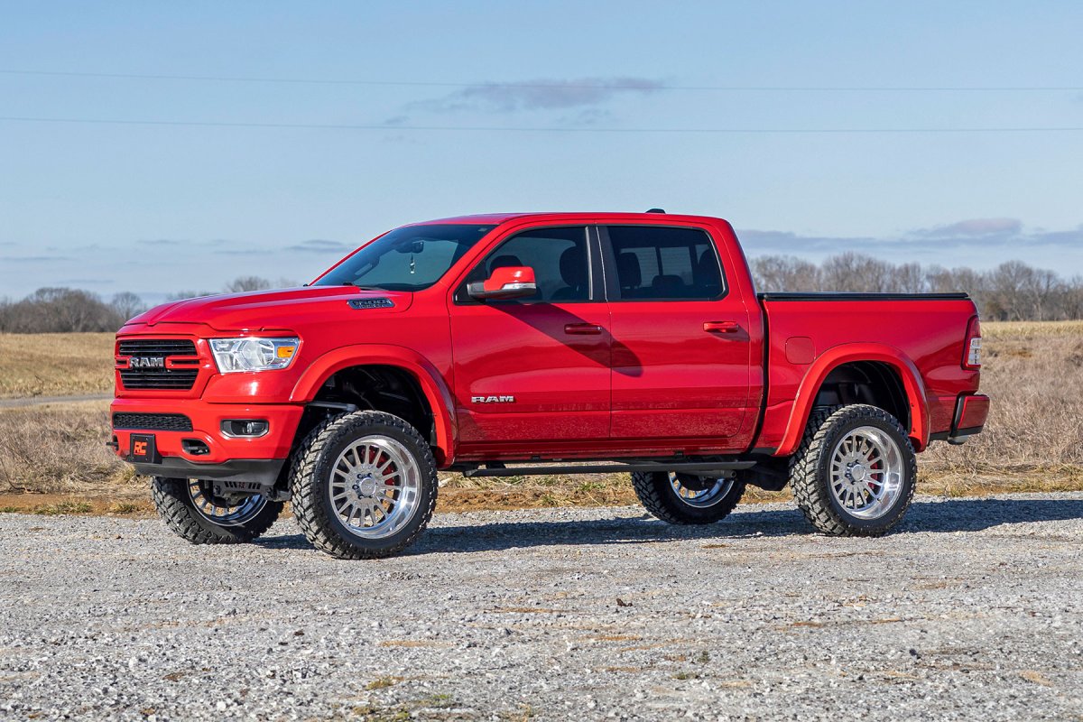 Ram 1500 Fender Flares - Rough Country - Sport Style - PXJ Diamond ...