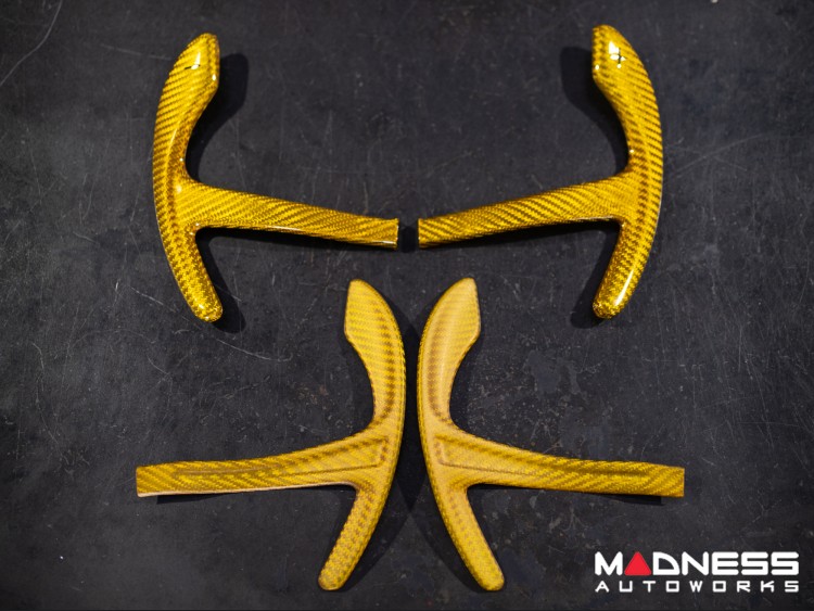 Custom Touch To Your Interior - Carbon Fiber Paddle Shifter Covers ...