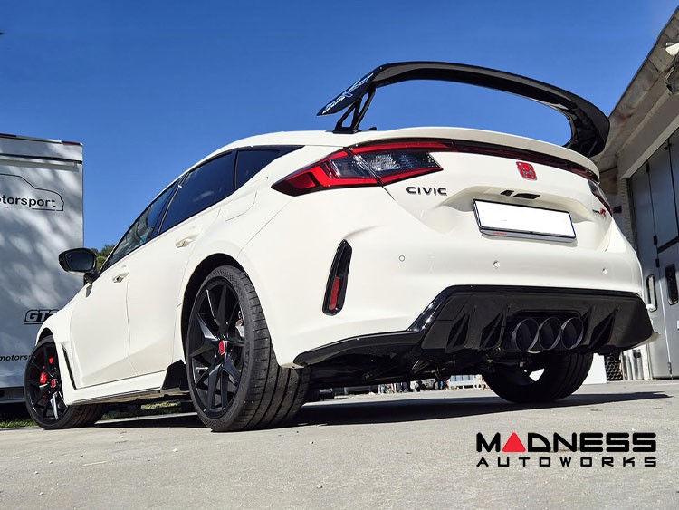 Honda Civic Type-R Performance Exhaust - 2.0L - Resonated - Black Tip ...