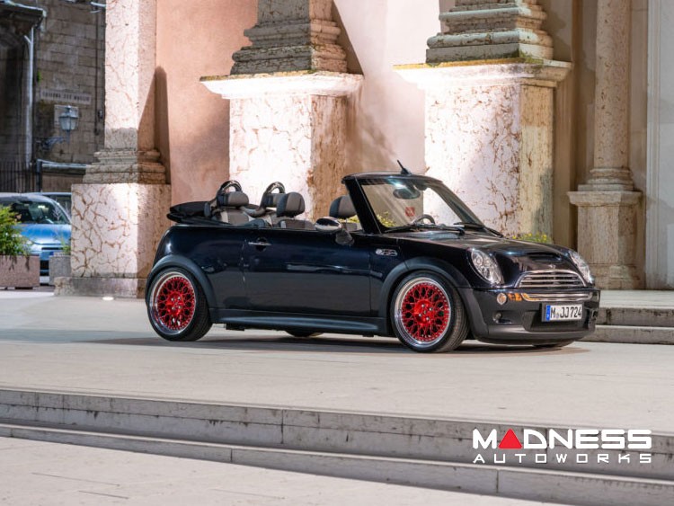 MINI Cooper Custom Wheels - ERA-1 3 Piece by Vossen - Transparent Red
