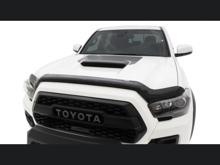 Toyota Tacoma Bug Deflector - Front - AVS - Bugflector II - Smoke - `16 ...