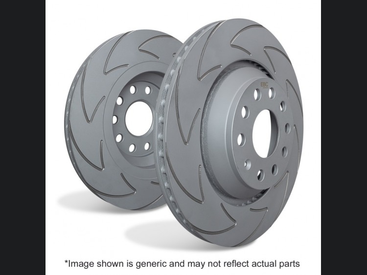Subaru Legacy Brake Rotors (2) - Rear - EBC - BSD Series Sport Rotors w ...