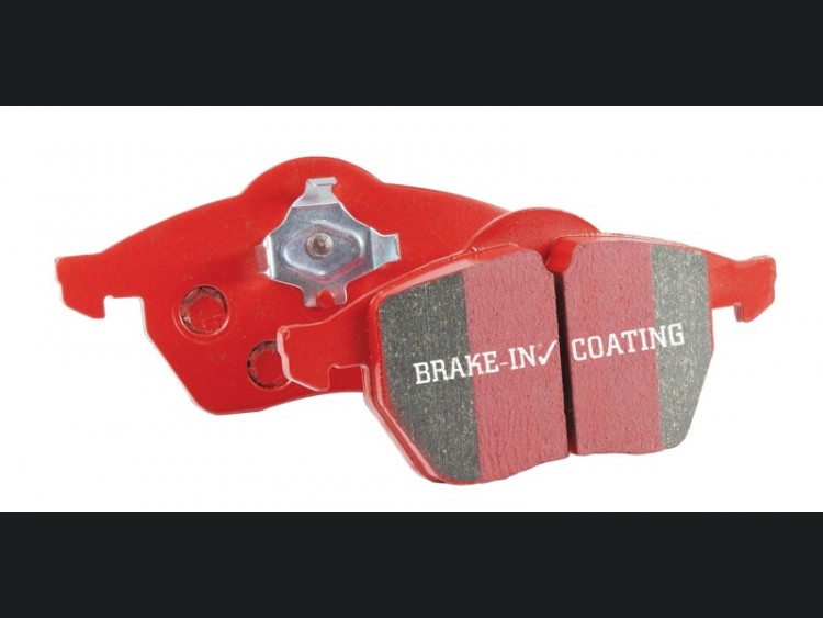 Ford Mustang Brake Pads - Front - EBC - Redstuff Ceramic - `05-`10 ...