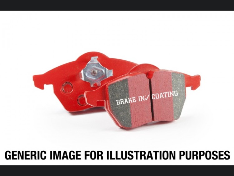 Ford Mustang Brake Pads - Front - EBC - Redstuff Ceramic - `05-`10 ...