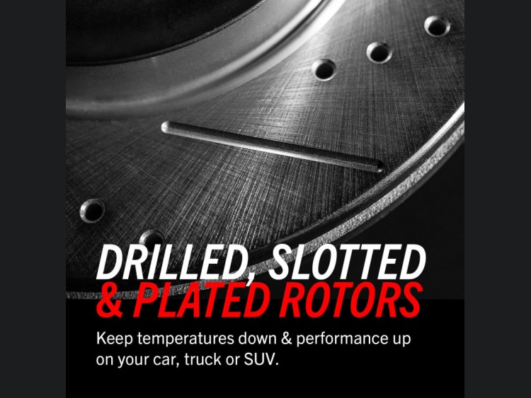 Acura Integra Brake Rotors (2) - Rear - PowerStop - Evolution Drilled ...