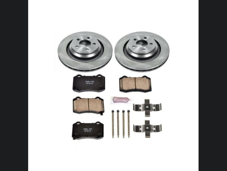 Dodge Challenger Brake Kit - Rear - PowerStop - Z17 Evolution Plus ...