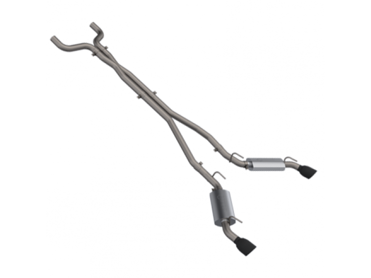 Chevrolet Camaro SS Performance Exhaust - QTP - Cat Back, AR3 - Black ...
