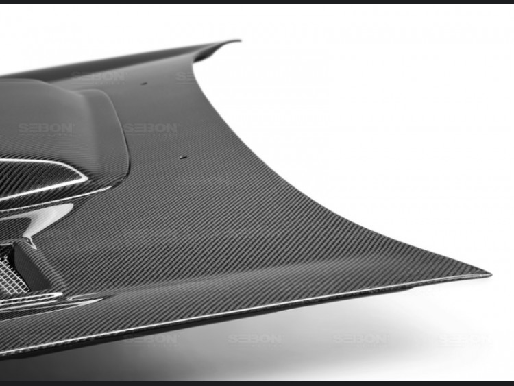 Subaru WRX Hood - Seibon - CWII Carbon Fiber - Carbon Fiber - `02-`03 ...