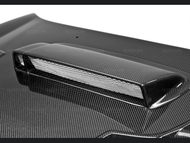 Subaru WRX Hood - Seibon - CWII Carbon Fiber - Carbon Fiber - `02-`03 ...