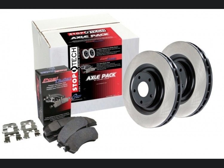 Subaru Legacy Brake Kit - Front + Rear - Stoptech - Premium Rotors ...