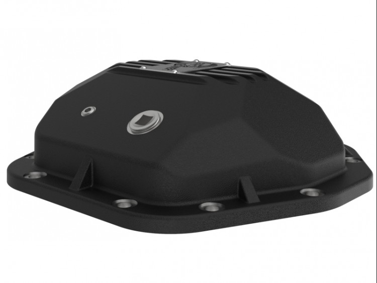 Jeep Wrangler JK Diff Cover - Front & Rear - aFe - Pro Series - Black ...