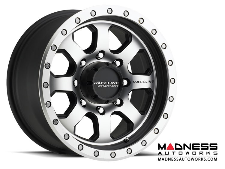 Jeep Wrangler Custom Wheels by Raceline - 929B - 17"x9" - Street Lock ...