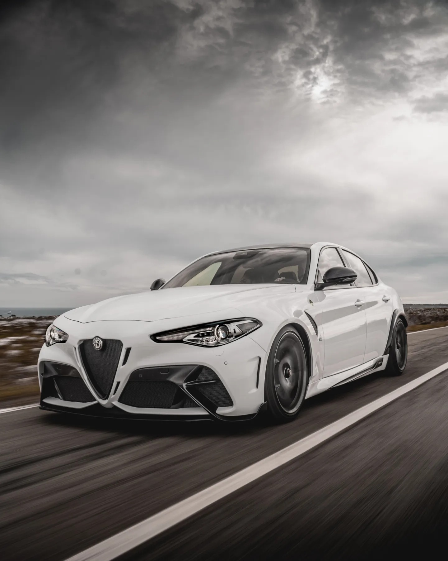 Alfa Romeo Giulia GTam Conversion Kit by Paris 5 Garage - Front Bumper ...