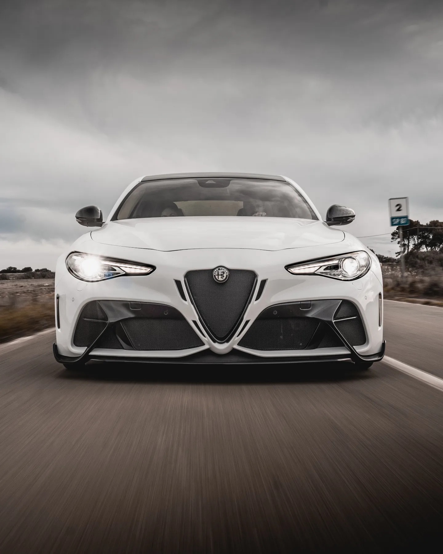 Alfa Romeo Giulia GTam Conversion Kit by Paris 5 Garage - Front Bumper ...