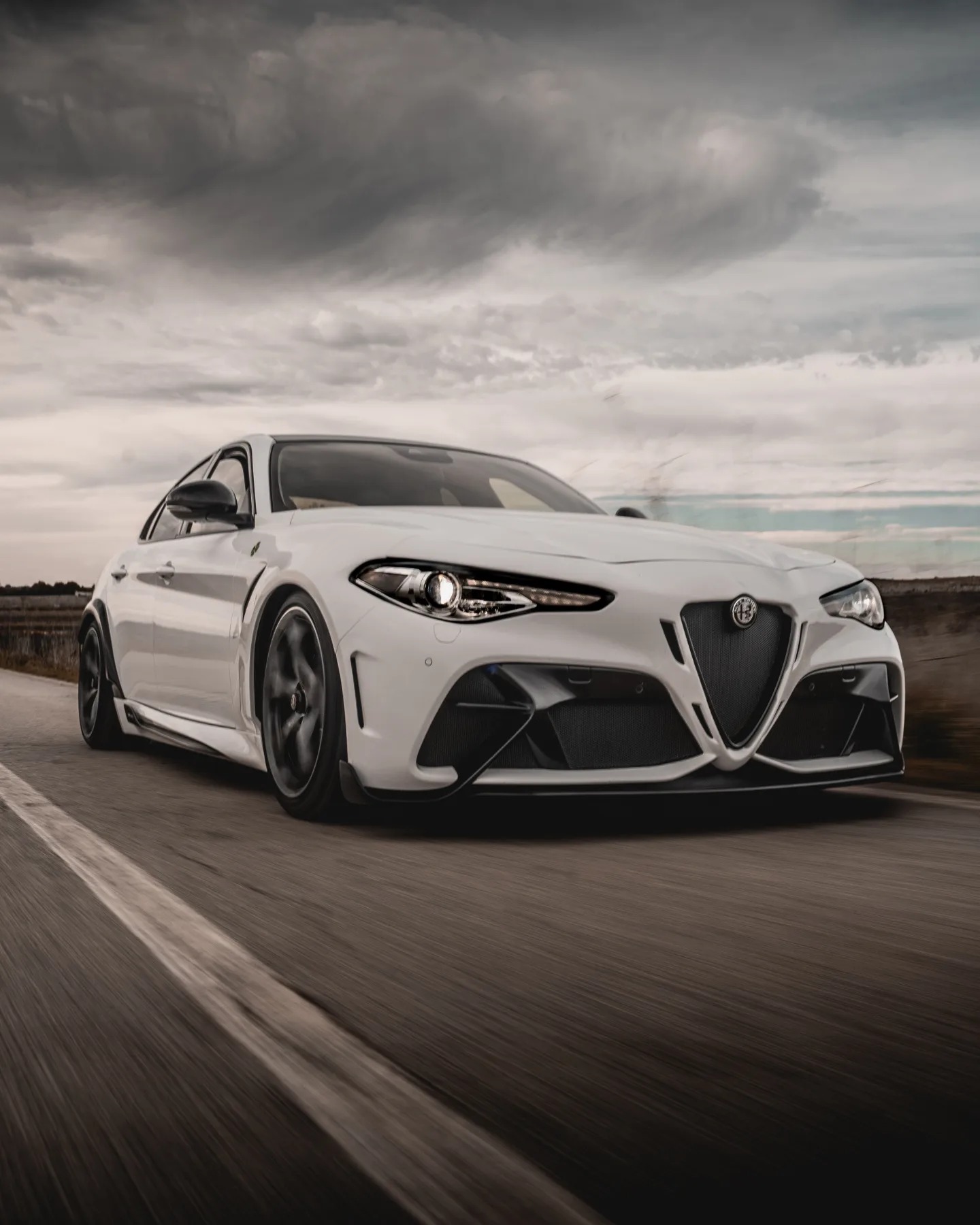 Alfa Romeo Giulia GTam Conversion Kit by Paris 5 Garage - Front Bumper ...
