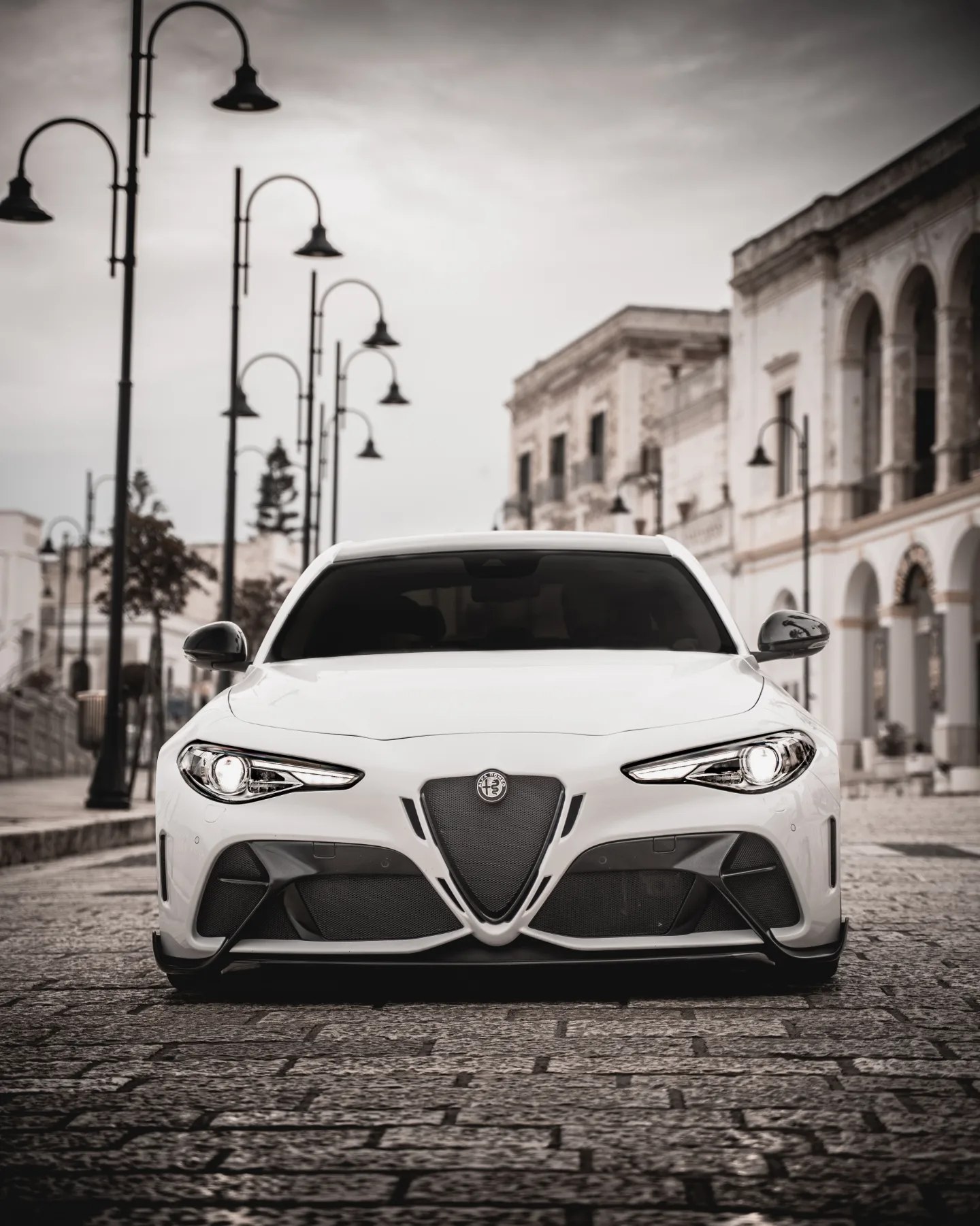 Alfa Romeo Giulia GTam Conversion Kit by Paris 5 Garage - Front Bumper ...