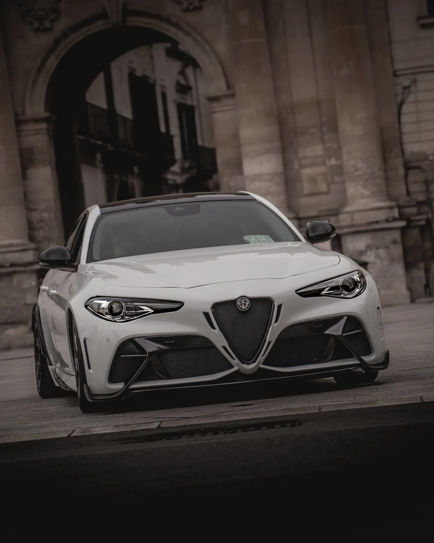 Alfa Romeo Giulia GTam Conversion Kit by Paris 5 Garage - Front Bumper ...