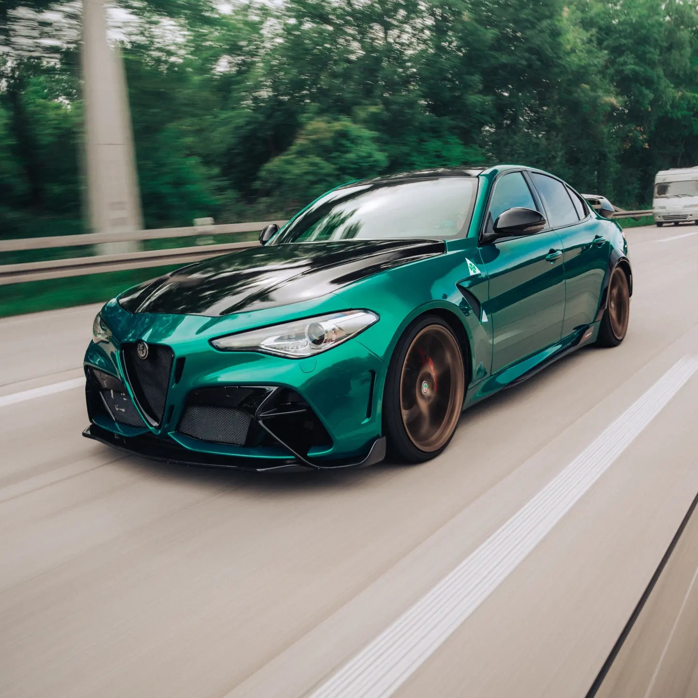 Alfa Romeo Giulia GTam Conversion Kit by Paris 5 Garage - Front Bumper ...