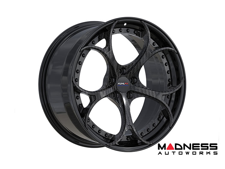 Alfa Romeo Stelvio Custom Wheels - KuhlFX - Forged - Carbon Fiber Face ...