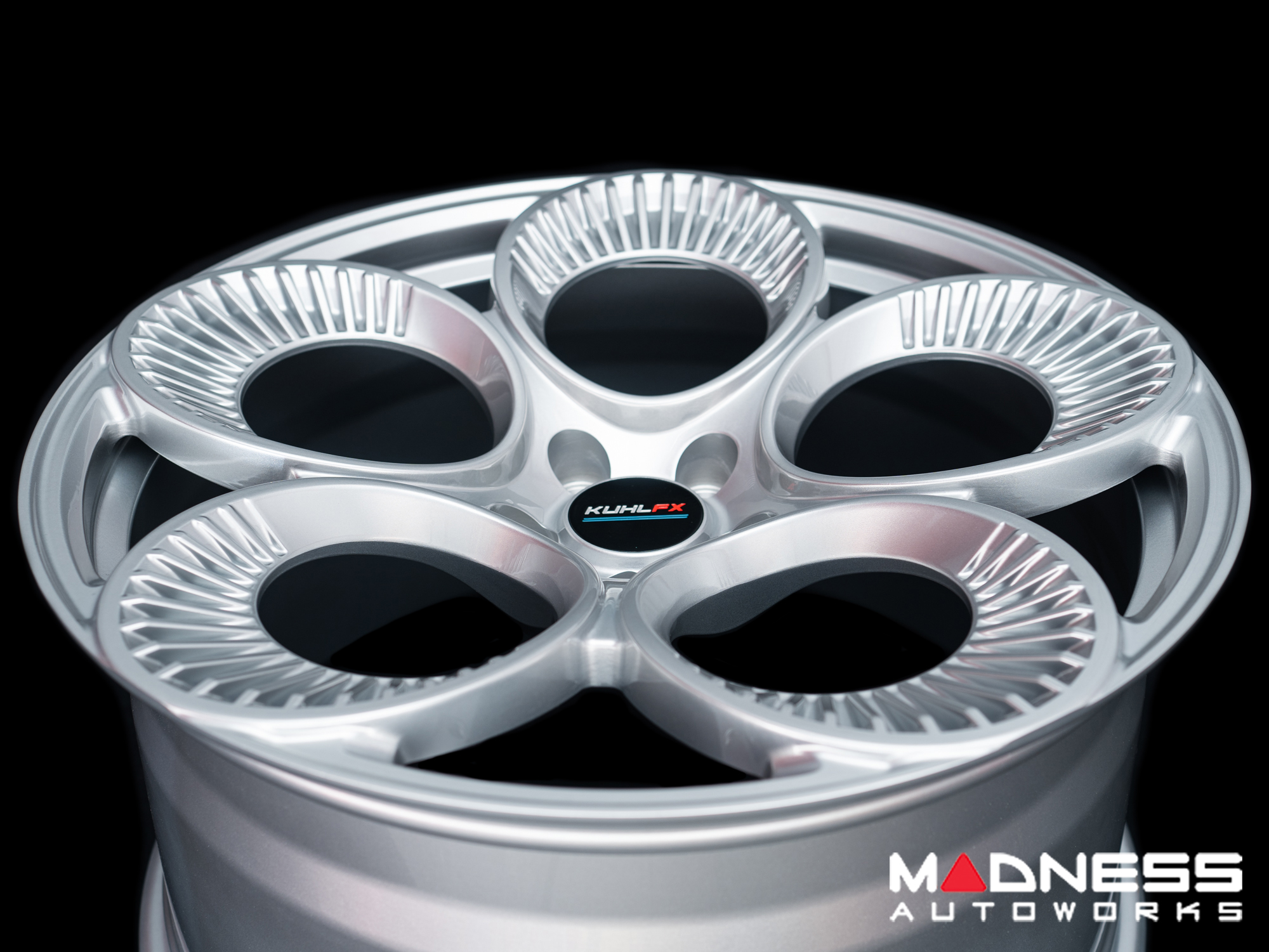 Alfa Romeo Giulia Custom Wheels - KuhlFX - Forged - Gloss Silver - set ...