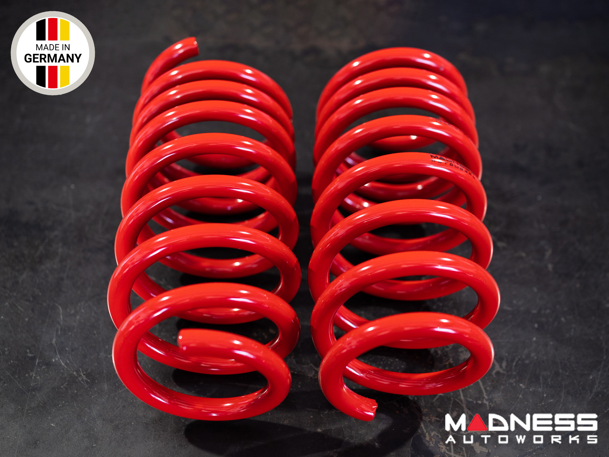 Alfa Romeo Stelvio Lowering Springs by MADNESS - Sport Plus, 912028