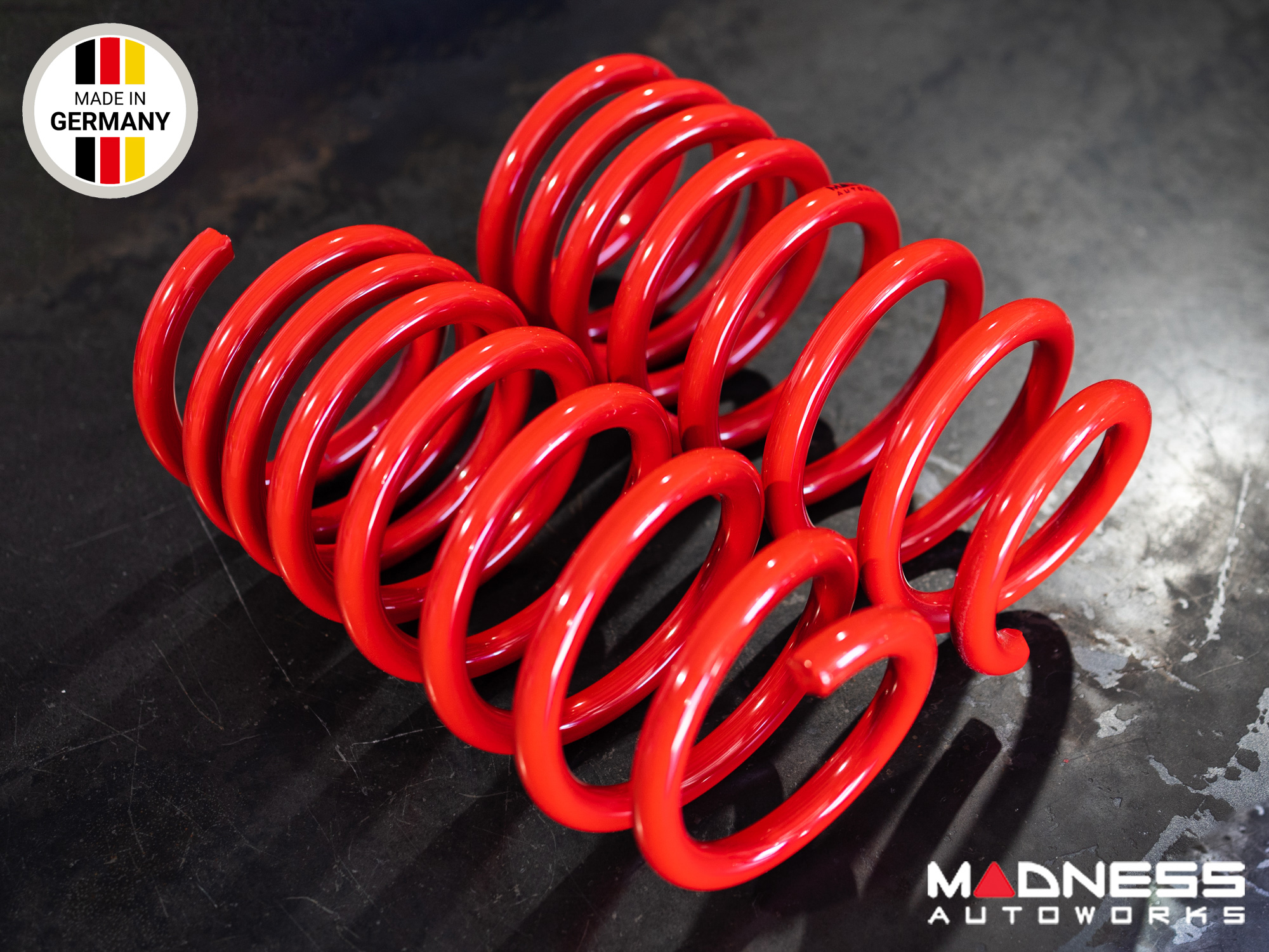 Alfa Romeo Stelvio Lowering Springs by MADNESS - Sport Plus, 912028